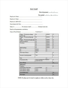 Printable Salary Certificate Template