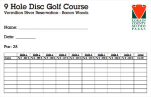Printable Golf Scorecard Template