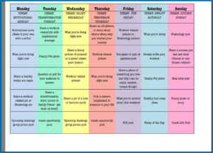 Social Media Post Schedule Template (Excel)