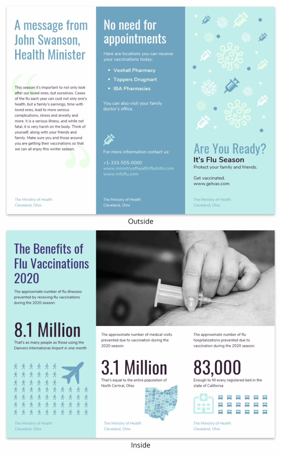 Free Printable Medical Brochure Template