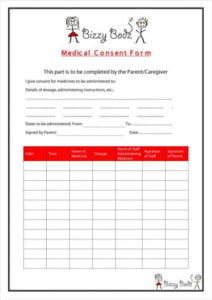 Printable Medical Consent Form