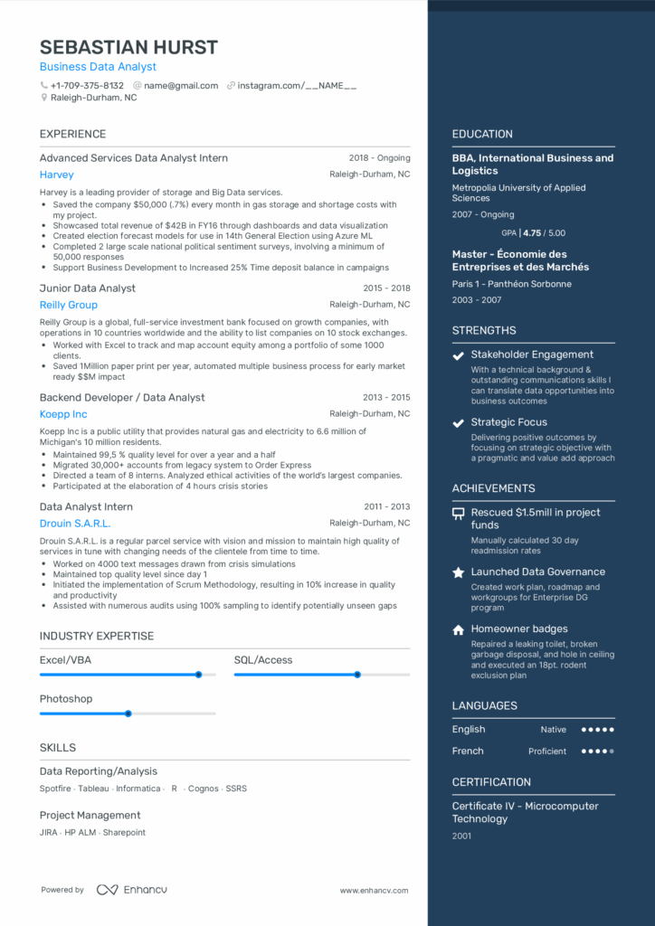 Customizable Modern Resume Template (Word)