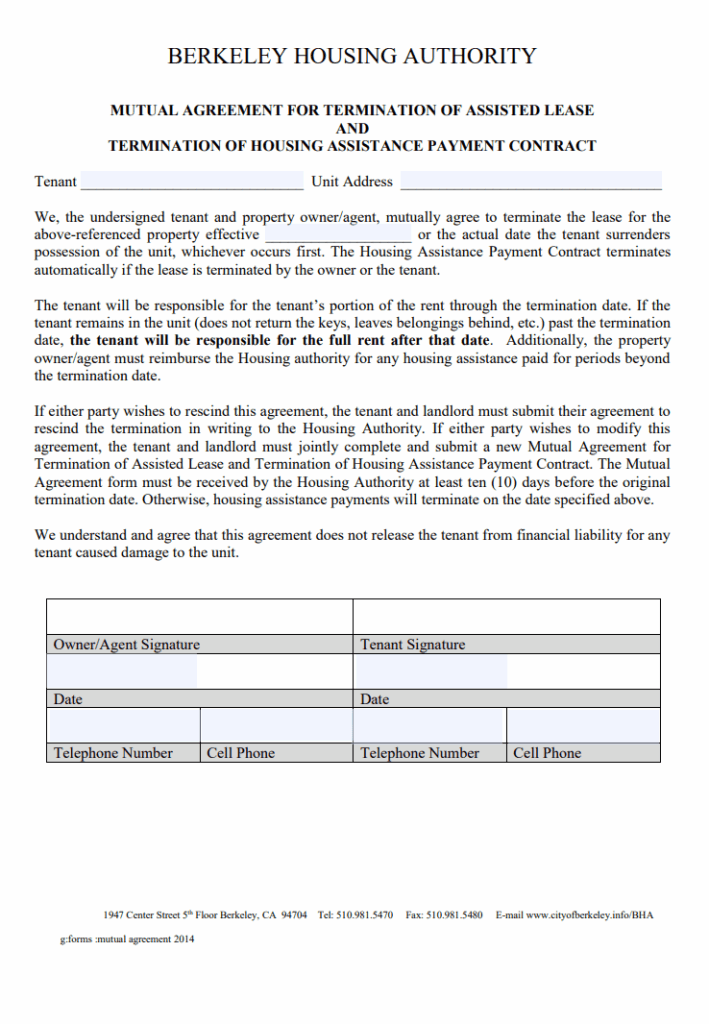 Mutual Agreement Template Between Two Parties