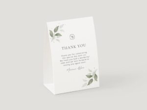 Name Tent Template (Word)