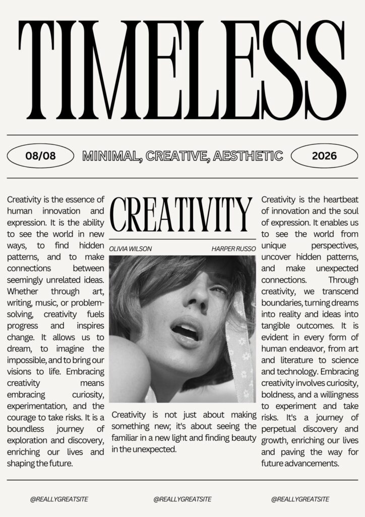 Customizable Newspaper Template (Word)