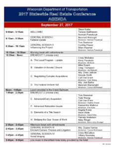 One-day Conference Schedule Template