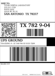 Editable Shipping Label Template (Word)
