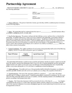 Small Business Agreement Template