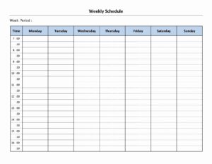 Printable Sunday To-Do List Template