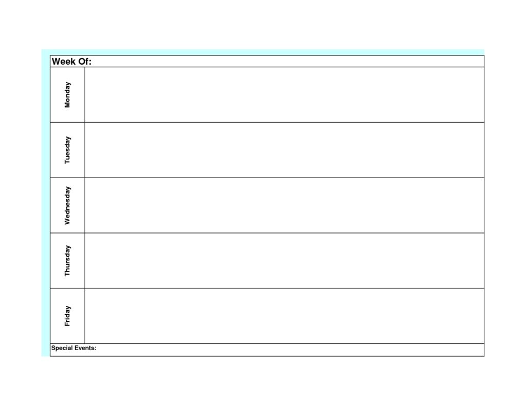 Printable Sunday To-Do List Template