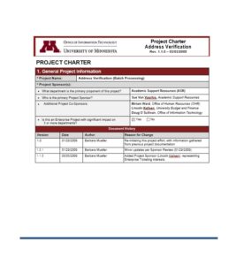 Project Charter Template (Word)