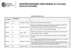 Printable Uniform Checklist Template
