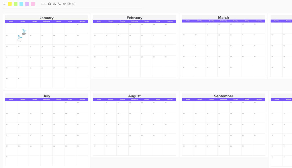 Printable Mural Budget Template