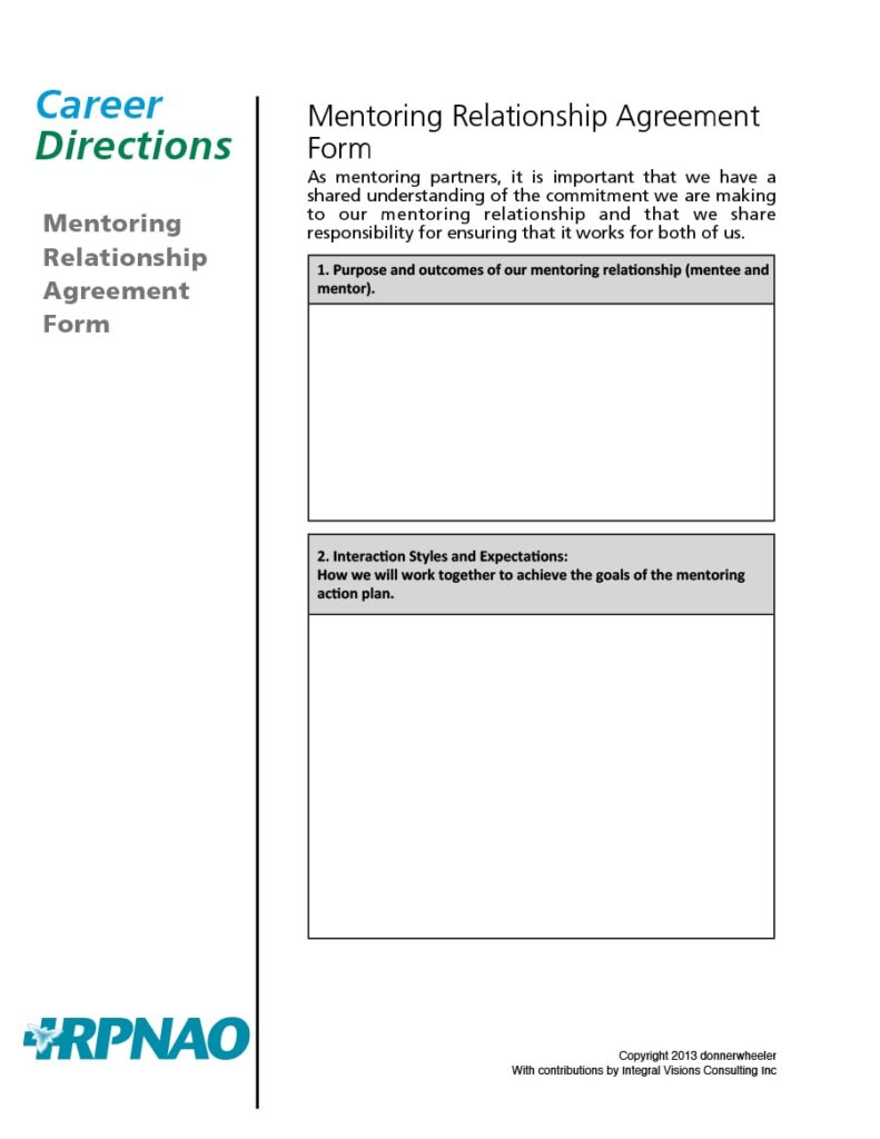 Relationship Contract Template (Word)