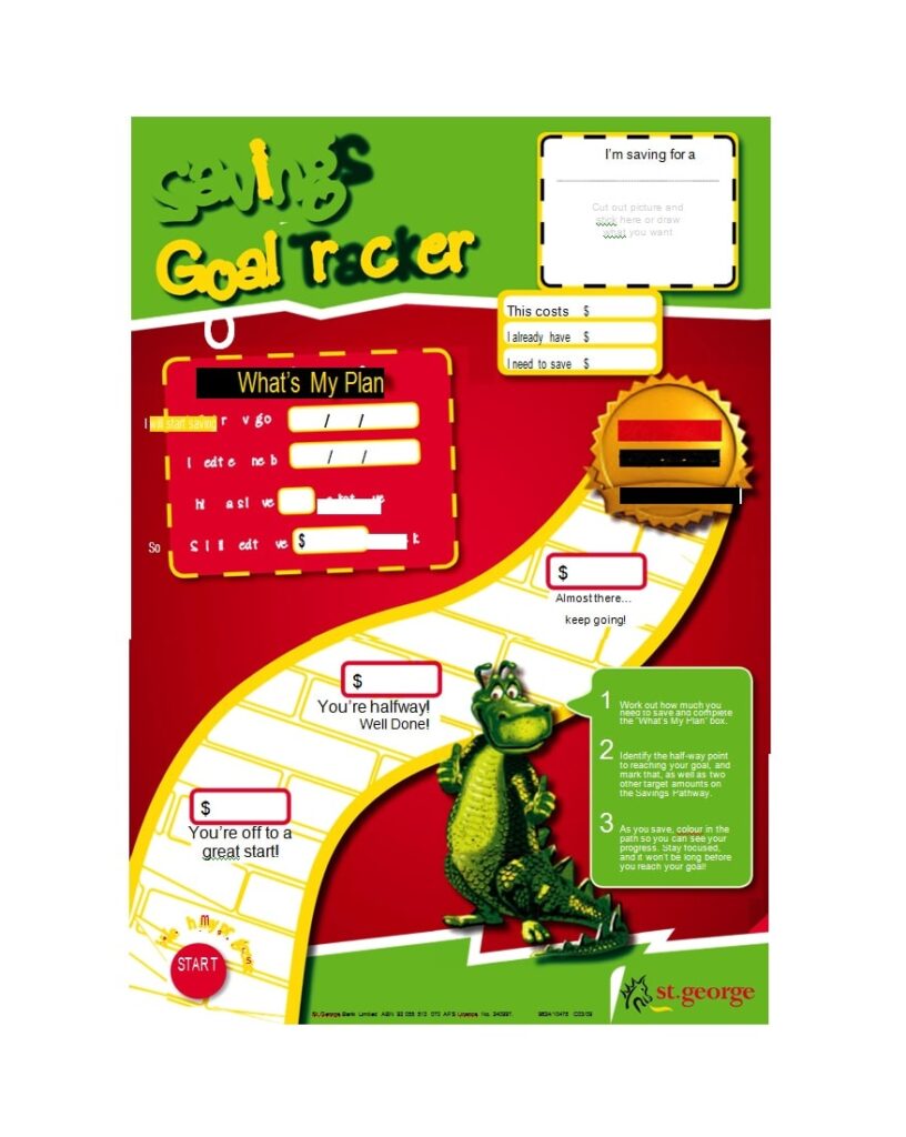 Printable Savings Tracker Template